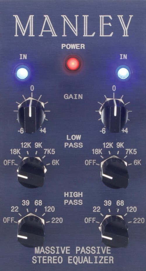 Manley Massive Passive Stereo EQ | 2 Kanallı, 4 Bantlı Tüplü EQ